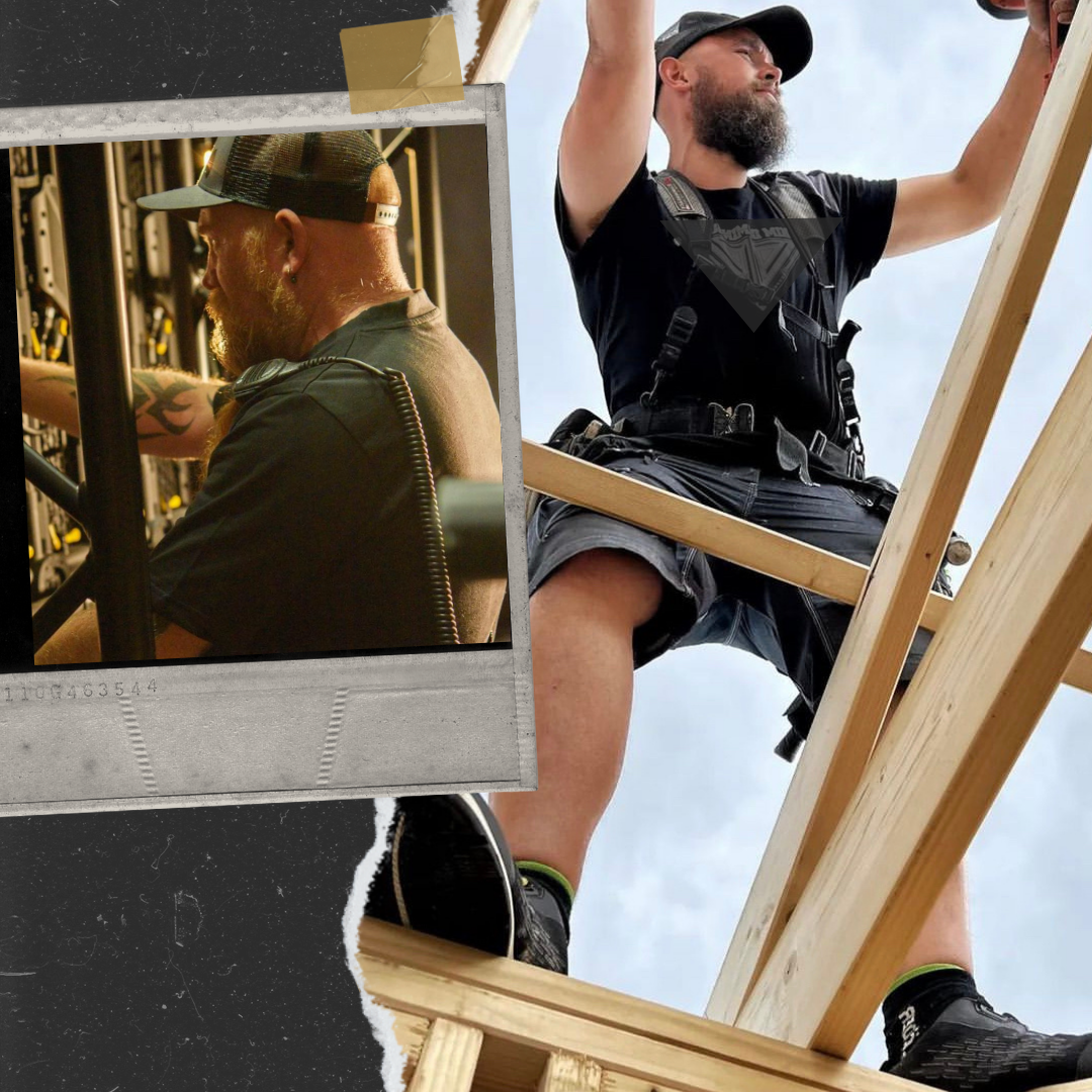 Men's Stage Black Shirt and Ripstop Shorts - Stagehands Clothing