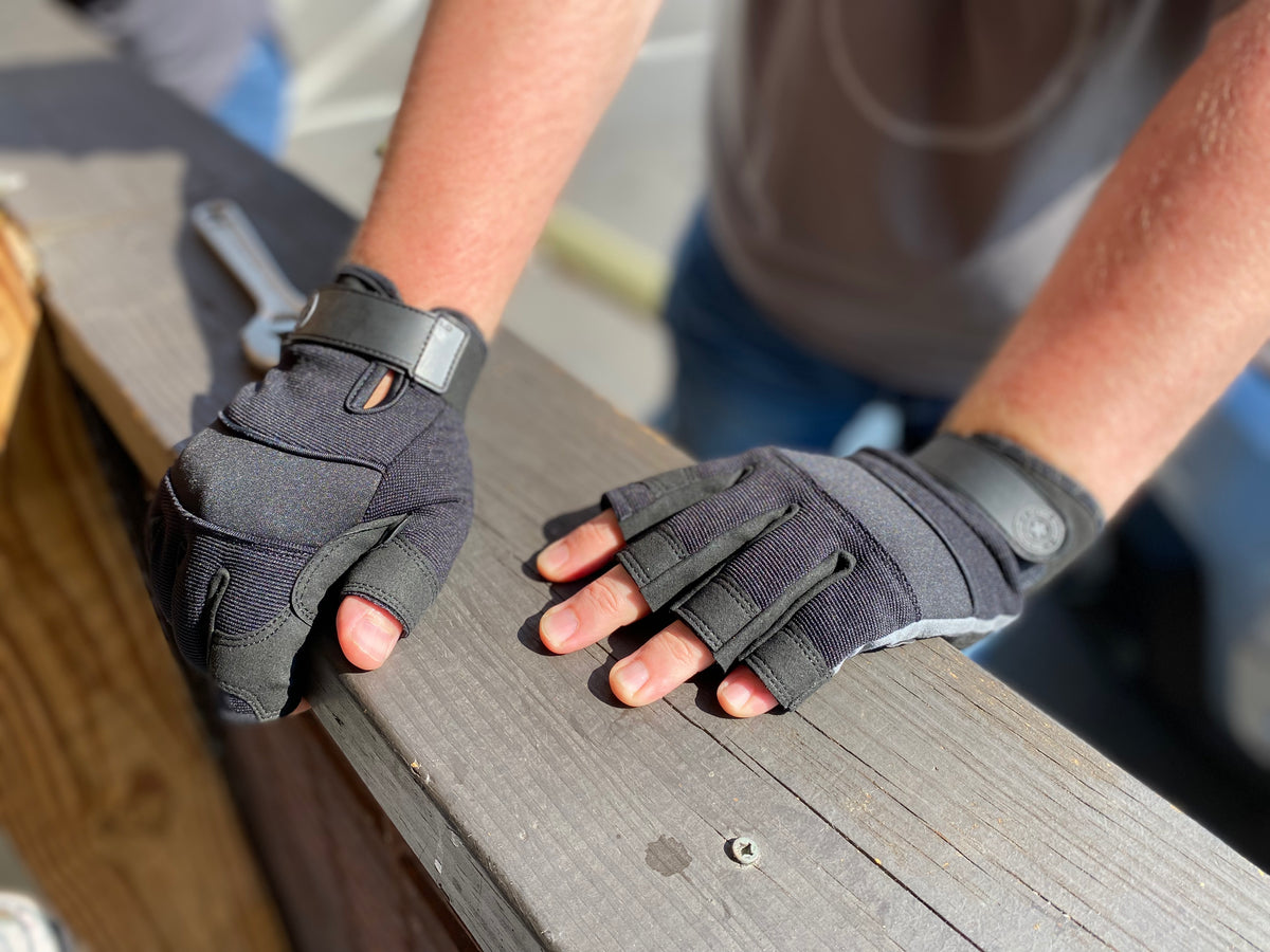 Load Day Gloves - Fingerless - Stage Hands Clothing – Stagehands Clothing